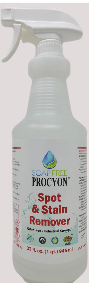 PROCYON SOAP FREE SPOT & STAIN REMOVER | The Cleaners Solution